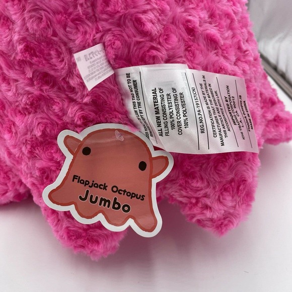 Ichi Trading | Toys | Ichi Trading Jumbo Flapjack Octopus Pink Curly ...